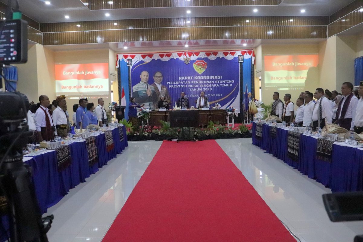 Wagub NTT Buka Rakor Stunting 2023, Ada Gelar Kehormatan Rote Ndao ...